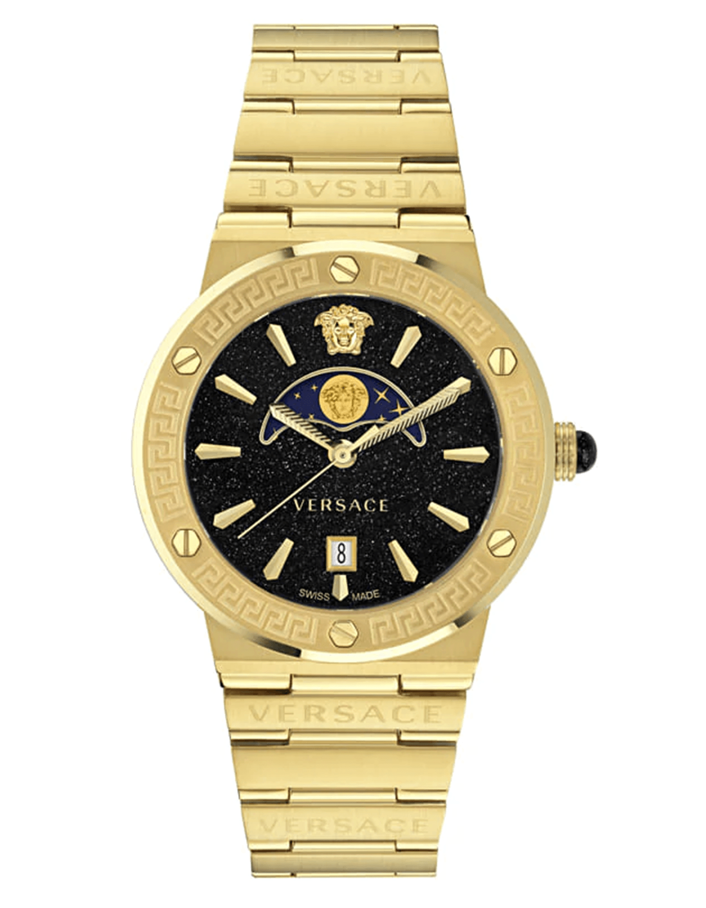 Versace Greca Logo Moonphase